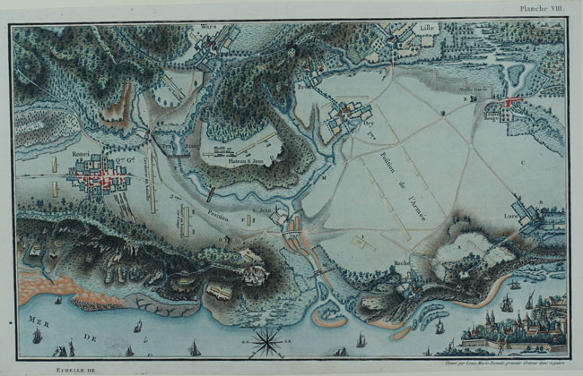 BONNET Map with battle positions